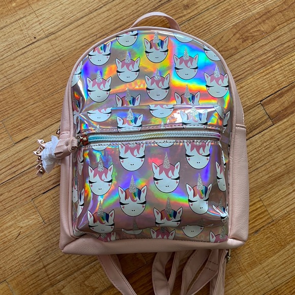 Bags | Omg Accessories Pink Unicorn Backpack | Poshmark